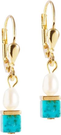 Coeur de Lion Ohrringe - Ohrringe Princess Fusion Pearls - Gr. unisize - in Blau - für Damen