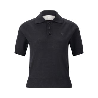 Ami Poloshirt aus Merinowolle