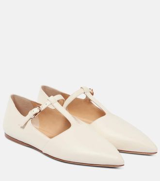 Gabriela Hearst Ballerines Lola en cuir