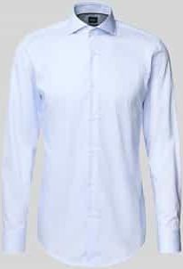 HUGO BOSS Slim Fit Businesshemd aus reiner Baumwolle