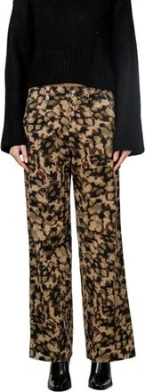 Mason's Dallas Wide Work - Femme - Pantalons - Multicolore - Taille: 36 FR