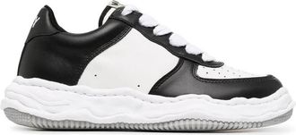 Miharayasuhiro Schwarz Wei&szlig;e Low-Top-Sneakers - - Shoes - Herren - Schwarzk - 41 EU