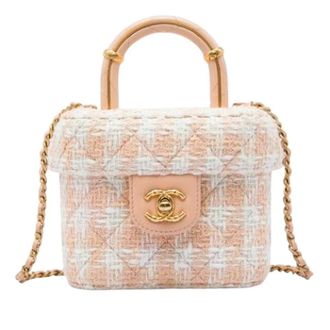 Chanel Mini Sacoche Pre-owned - Femme - Pre-owned - Beige - Taille: ONE Size