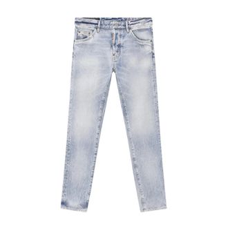 Dsquared2 Homme, Jeans, Bleu, Taille: XL Jeans Slim-fit