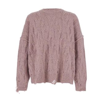 Represent Strickware - - Knitwear - Herren - Rosa - XL