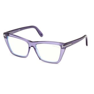 Tom Ford Monture Optique Oeil de Chat - unisex - Accessoires - Violet - Taille: 55 MM