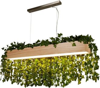 Searchlight Searchlight Ash Barre LED Plafond Suspension Bois