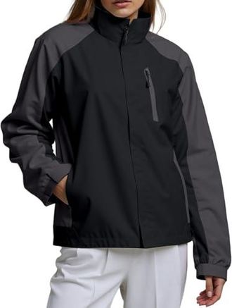 Generic Vestes pour femmes, l&eacute;g&egrave;res, coupe-vent, respirantes, parfaites pour les couples, gris, XXL