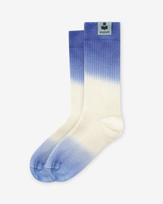 Isabel Marant Chaussettes Mizia - Femme - Bleu Clair/bleu - Isabel Marant