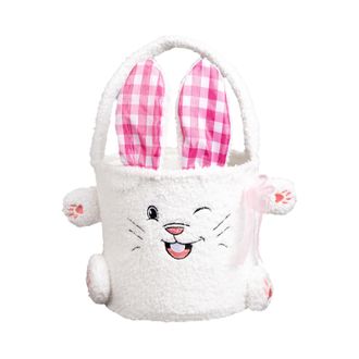 Generic Osterhase f&uuml;r M&auml;dchen Ostern Eimer Taschen Kaninchen Ohren Ostereier S&uuml;&szlig;igkeiten Lagerung (20cm)