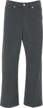 Nine In The Morning Homme, Pantalons, Gris, Taille: W31 Pantalon large en velours côtelé