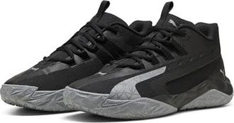 Puma Chaussures de Basketball mi-Hautes Dagger 2 Unisexe 40.5, Black Cool Mid Gray