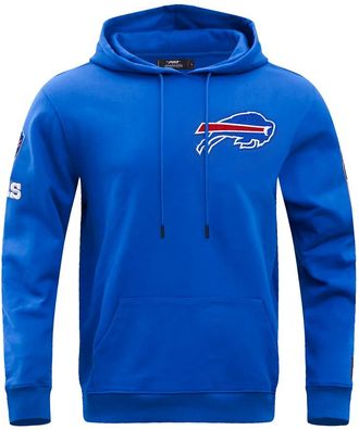 Pro Standard Mens NFL Buffalo Bills Classic Chenille Kapuzensweatshirt Royalblau Blau 2XL