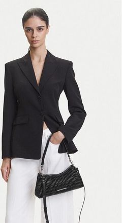 Calvin Klein Jeans Handtasche Ruched Layla Shoulder Bag LV04K3088G Schwarz