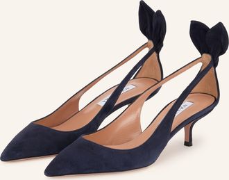 Aquazzura Aquazzura Slingpumps Bow Tie blau