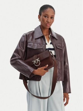 Pinko Tasche Love One Slouchy Zip Classic AI 25-26 PLTT 105081 A2JG Braun