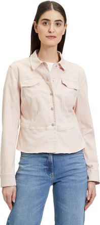 Betty Barclay Damen Blazer-Jacke Langarm 36, Altrosa