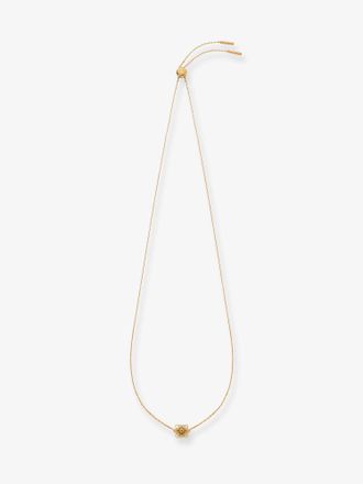 Loewe Bomb&egrave; Anagram Brass necklace - LOEWE - gender_Woman