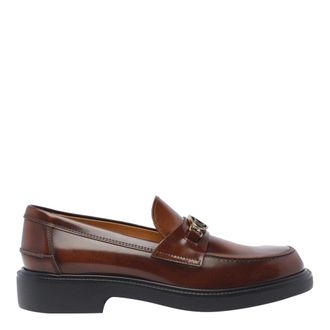 Tod's Braune Flache Schuhe - - Shoes - Damen - Braun - 36 EU