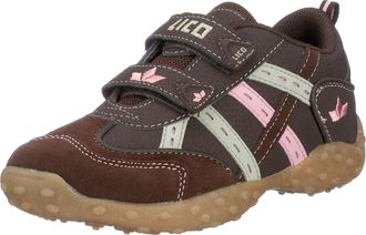 Lico Pauli V 500064, M&auml;dchen Sneaker, braun, (braun-beige-rosa), EU 29