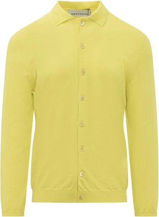 Amaranto Amar&aacute;nto, Homme, Pulls, Jaune, Taille: L Knit Cardigan