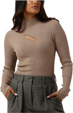 Second Female Damen, Strickwaren, Braun, LGr&ouml;&szlig;e