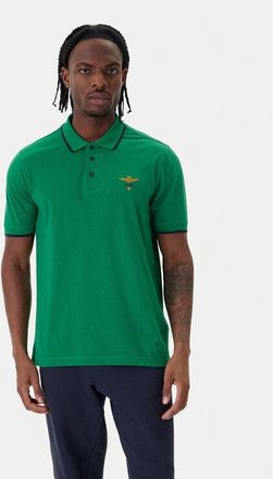 Aeronautica Aeronautica Militare Poloshirt 261PO1308UP00082 Gr&uuml;n Regular Fit
