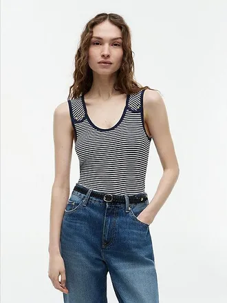 Tommy Hilfiger D&eacute;bardeur c&ocirc;tel&eacute; &agrave; boutons dor&eacute;s