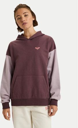 Roxy Sweatshirt Essential Energy ERJFT05009 Dunkelrot Regular Fit