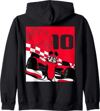 Disney Racing 10th Birthday 10 Years Old Mickey Mouse Racer Kapuzenjacke