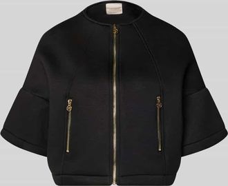 Rinascimento Jacke mit 1/2-Arm und Rei&szlig;verschlusstaschen
