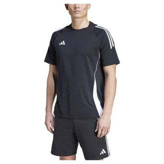 adidas Adidas T-Shirt (Short Sleeve) Tiro 24 Sweat T-Shirt, Black/White, IJ9954, XLT