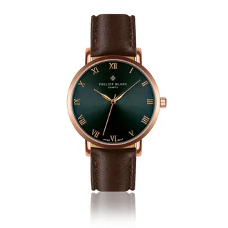 Philipp Blanc Brown Uhren