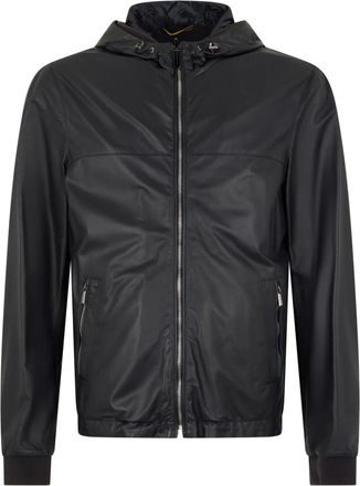 Moorer Homme, Vestes, Noir, Taille: 2XL Manteaux