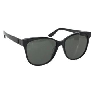 Saint Laurent Lunettes de soleil vintage doccasion - Femme - Pre-owned - Noir - Taille: ONE Size