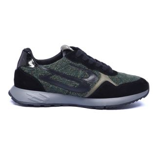 Baldinini Sneaker aus Wildleder und Wolle - - Shoes - Herren - Gr&uuml;n - 45 EU
