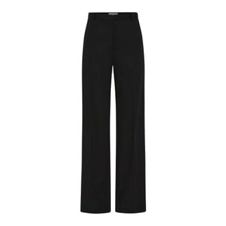 St.Agni Femme, Pantalons, Noir, Taille: 38 FR Fine Band Carter Trouser