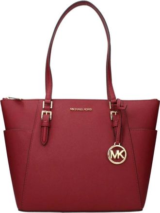 Michael Kors Femme, Sacs, Rouge, Taille: ONE Size Sac bandouli&egrave;re en cuir