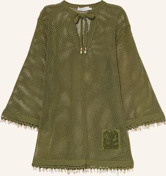 Zimmermann Strandkleid Wanderlust gruen