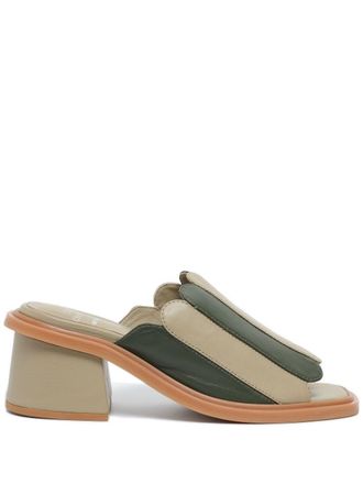 Studio Chofakian mules Studio 125 en cuir 40 mm - Vert