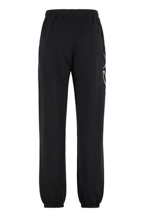 Local Authority Mens Black Cotton Track Pants