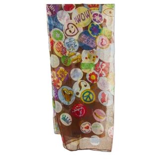 Moschino Femme, Accessoires, Multicolore, Taille: ONE Size Foulards en soie doccasion