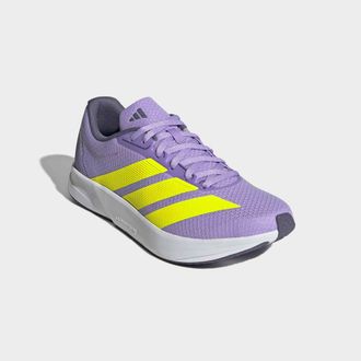 adidas Laufschuh ADIDAS PERFORMANCE DURAMO RC2, Damen, Gr. 40,5, glow lila, solar gelb, preloved violet, Textil, Schuhe Laufschuh, sehr leicht, Topseller