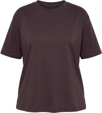 Ulla Popken T-Shirt T-Shirt Boxy Fit Oversized Interlock Jersey