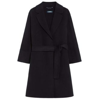 Max Mara Belted Coats - - Coats - Damen - Schwarzk - L