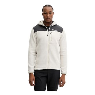 Jack Wolfskin Kammweg Pile Jacket - Homme - Sport - Blanc - Taille: S