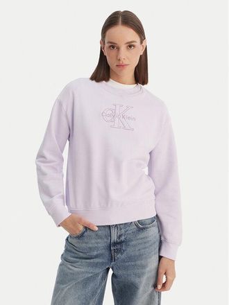 Calvin Klein Jeans Sweatshirt LV047F204G Rosa Regular Fit