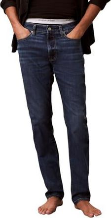 Calvin Klein Slim Jean Lv04Re777G, Blue (Dark Irving), 30W / 32L Homme