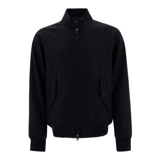 Baracuta G9 Melton Bomberjacke - - Jackets - Herren - Blau - XS