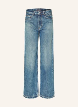 HUGO BOSS Wide Leg Jeans The Marlene blau
